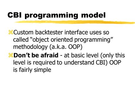 advanced users workshop custom backtester interface ppt video