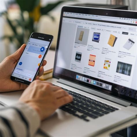 A Person Reviewing Their Data Privacy Settings On An Ecommerce Website Premium Ai Generated Image