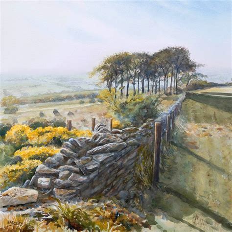 Cleeve Hill Trees Brian Crosby Art
