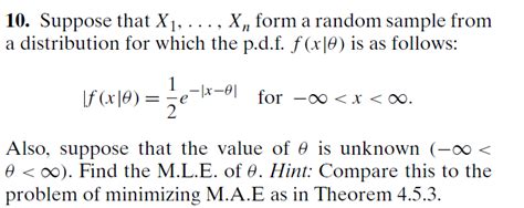 Solved Suppose That X Xn Form A Random Sample From A Chegg Com