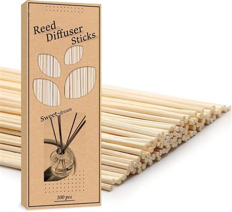 100pcsreed Diffuser Sticks 10 Inch Natural Rattan Wood Sticks Essential Oil Aroma 100pcsreed Diffuser Sticks 10 Inch Natural Rattan Wood Sticks Essential Oil Aroma
