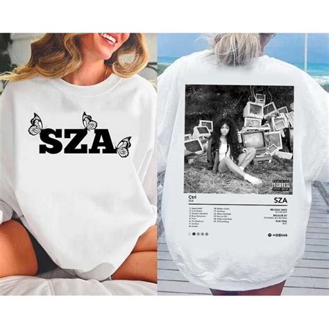 SZA SOS T Shirt Sza Merch Shirt Sza Tour Merch SOS Inspire Uplift