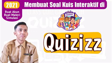 TUTORIAL MEMBUAT KUIS DI QUIZIZZ - YouTube