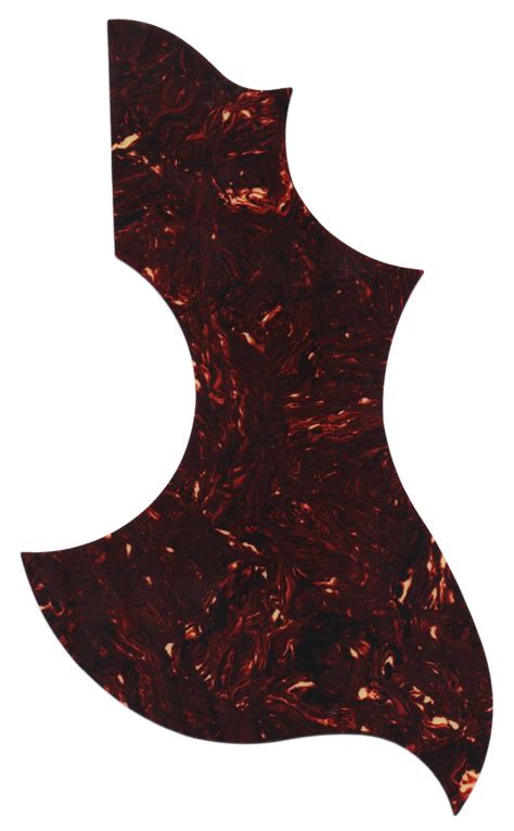 Economy Red Tortoise Shell Vintage Guitar Pickguard For Gibson Country