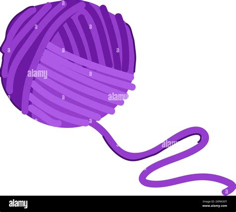 Cotton Ball Yarn Cartoon Vector Illustration Stock Vector Image And Art