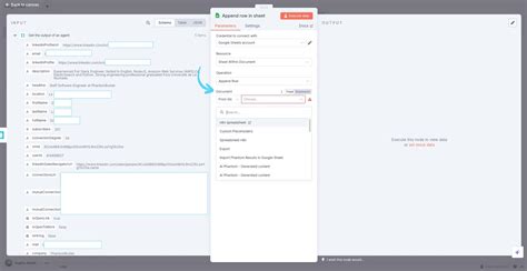 How To Send Phantombuster Data To A Spreadsheet Using N8n Phantombuster