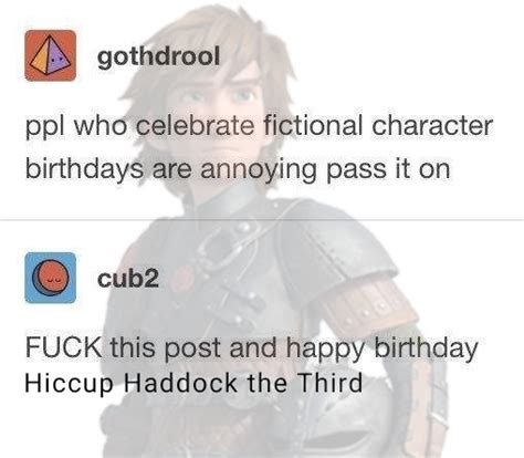 Happy Hiccup Day Vindikaetion On Tumblr