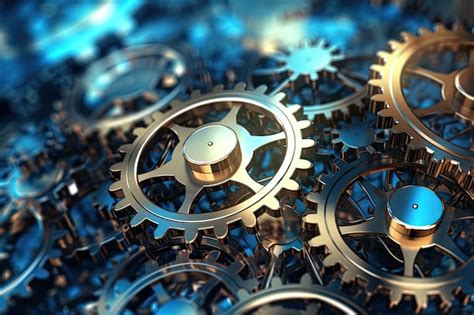 Premium Ai Image Futuristic Abstract Background With Interlocking