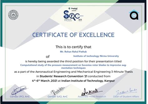 Rohan Pathak On Linkedin I Am Pleased To Announce That I Have Secured 3rd Position In 3 Minutes