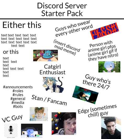 Discord Server Starter Pack Rstarterpacks