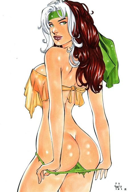 Rule 34 1girls Anna Marie Ass Back View Bandana Bra Breasts Brown