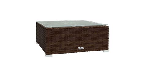 vidaXL 11 részes barna polyrattan kerti bútorszett párnákkal Pepita hu
