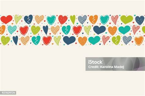 손으로 그린 마음copyspace와 포스터의 개념으로 배경 벡터입니다 밸런타인데이에 대한 스톡 벡터 아트 및 기타 이미지 밸런타인데이 발렌타인 카드 스페인 Istock