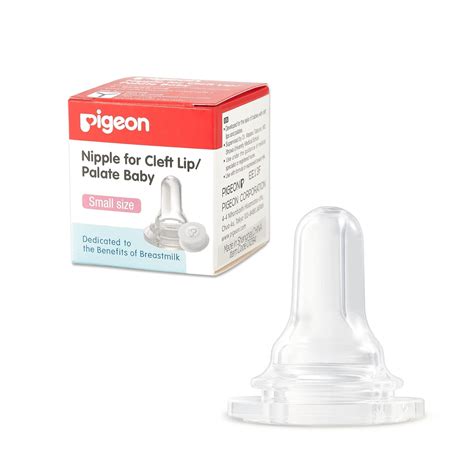 Amazon Pigeon Tetina de biberón para bebé de labio leporino