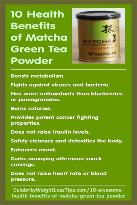10 Awesome Health Benefits Of Matcha Green Tea Powder My Incredible