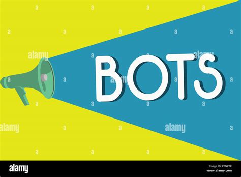 Handwriting Text Bots Concept Meaning Automated Program That Runs Over