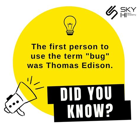 Skyhi Tech Academy Bugs Have Plagued Technologists For Centuries But You Might Not Be Aware