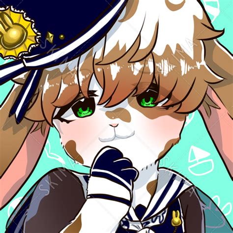あざとい系セーラー服のうさぎお兄さん スキマ イラスト依頼・キャラ販売ならskima