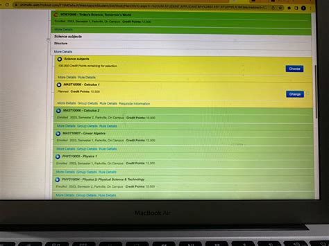 Subject Selection Help Runimelb