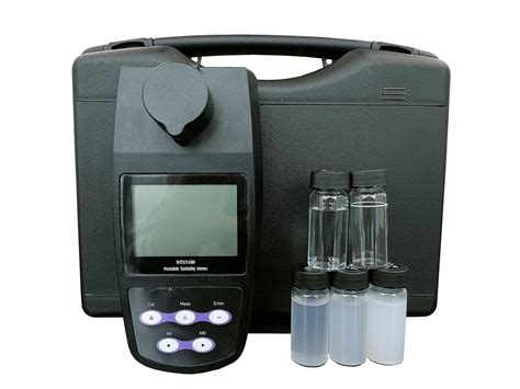 Vtsyiqi Turbidimeter Turbidity Meter Kit Turbidity Tester Measurement With 4 Pcs Calibration