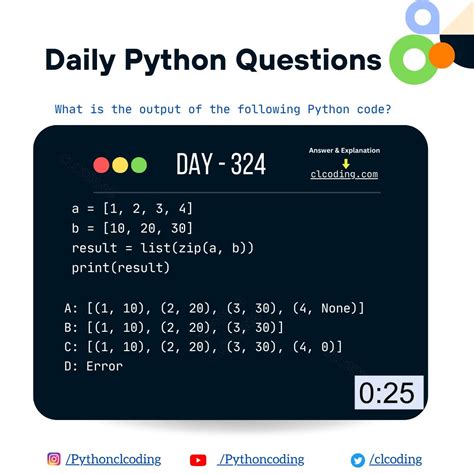 Python Coding On Linkedin Python Coding Challenge Day 324 What Is