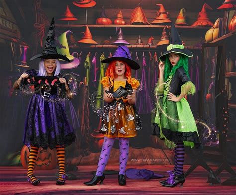 Witch Closet Digital Backdrop Halloween Digital Background Digital