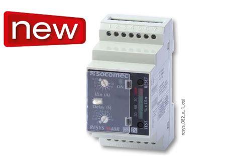 RESYS M40R Реле утечки на землю, тип А с автоматическим повторным ...