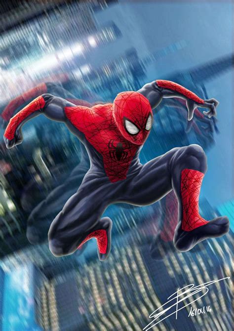 Mcu Spider Man Redesign V4 By Nekren383 By Tytorthebarbarian On Deviantart