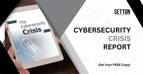 Setton Consulting On Linkedin 🛑 🛑 Dont Wait For A Cybersecurity Crisis To Happen To Your