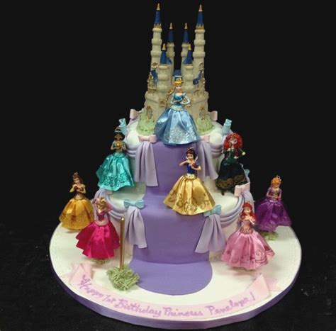Cinderella Birthday Cake Cinderella Birthday Cake Toppers