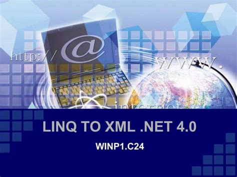 linq to xml ppt
