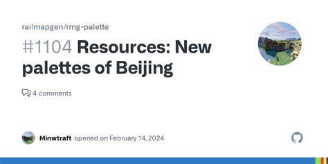 Resources New Palettes Of Beijing · Issue 1104 · Railmapgenrmg