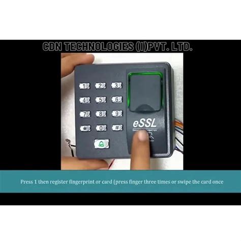 Essl X7 Id Fingerprint Access Control Machine At Rs 4500 Essl Biometric Attendance System In