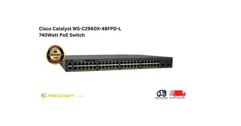 Refurbished Cisco WS C2960X 48FPD L Switch Free Delivery In Singapore Deliver To Malaysia