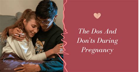 The Dos And Donts During Pregnancy Expert Advice