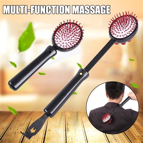 Back Massage Hammer Knock Massage Stress Fatigue Relief Handle Wood