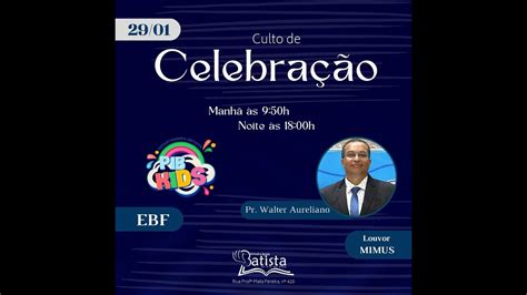 Culto Online Pib Cruz Das Almas Ba Domingo Youtube