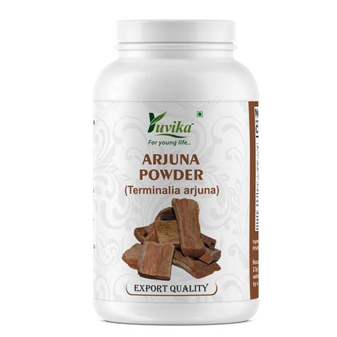 Yuvika Arjuna Powder Terminalia Arjuna 100g Yuvika Herbs Ayurveda
