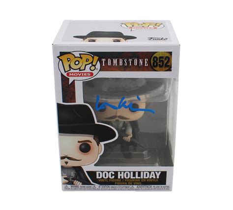 Val Kilmer Signed Tombstone 852 Doc Holliday Funko Pop Vinyl Figure Jsa Pristine Auction