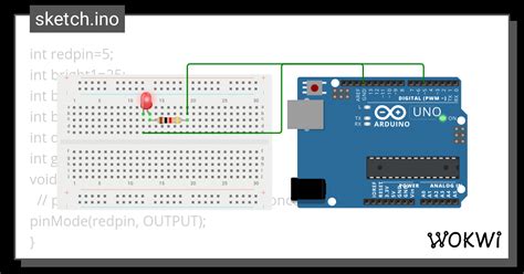 Analogwrite Assignment Wokwi ESP32 STM32 Arduino Simulator