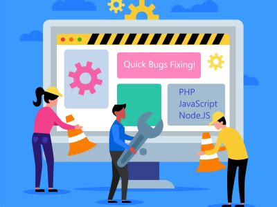 Quick Bugs Fixed In PHP JavaScript And Node JS Websites Upwork