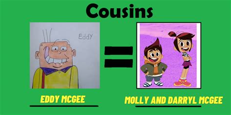 Eddy Mcgee With Molly And Darryl Mcgee 2 By Darlycatmake On Deviantart