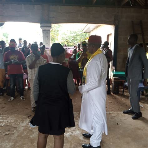 Anambra 2021 Dr Godwin Maduka Tours The Entire Orumba North And South