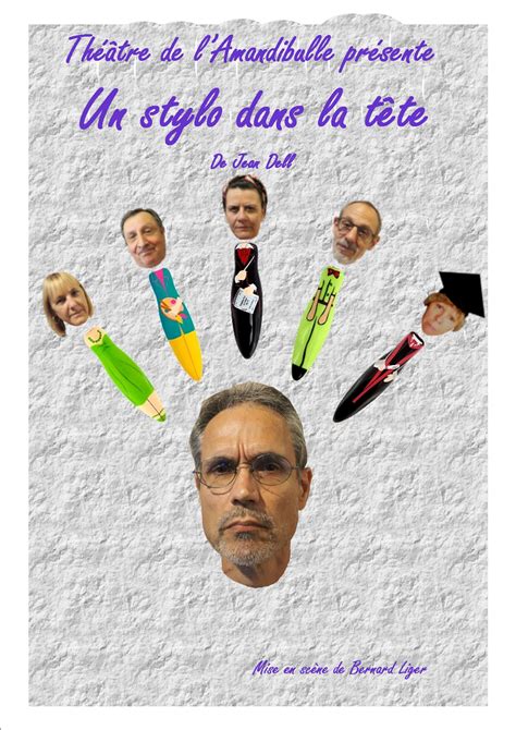 un stylo dans la tête Théâtre 34