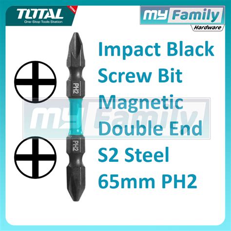 Total Tacim16ph233 Impact Screwdriver Screw Bit Industrial Magnetic