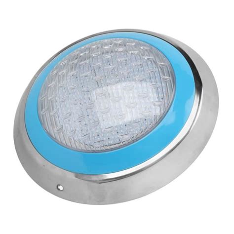 Lampe De Piscine Qiilu Rgb Acier Inoxydable 45w Étanche Ip68