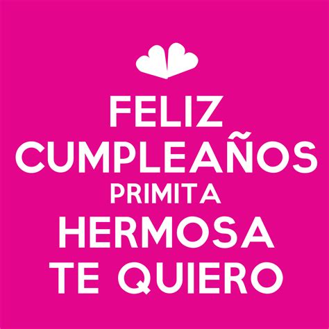 ¡feliz Cumpleaños A La Prima Más Hermosa Del Mundo