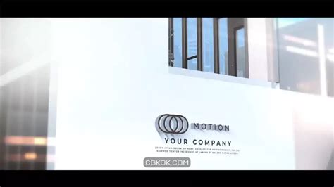 پروژه افترافکت لوگو ساختمان Building Exterior Logo