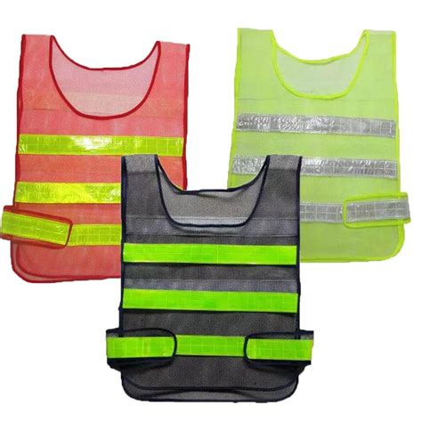 Safety Clothing Reflective Vest Hollow Grid Vest High Visibility