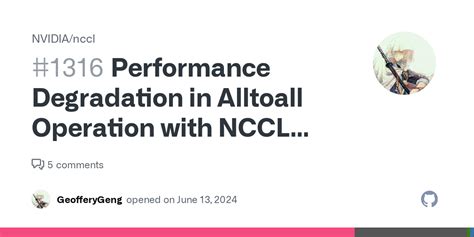 Performance Degradation In Alltoall Operation With Nccl 219 And 220